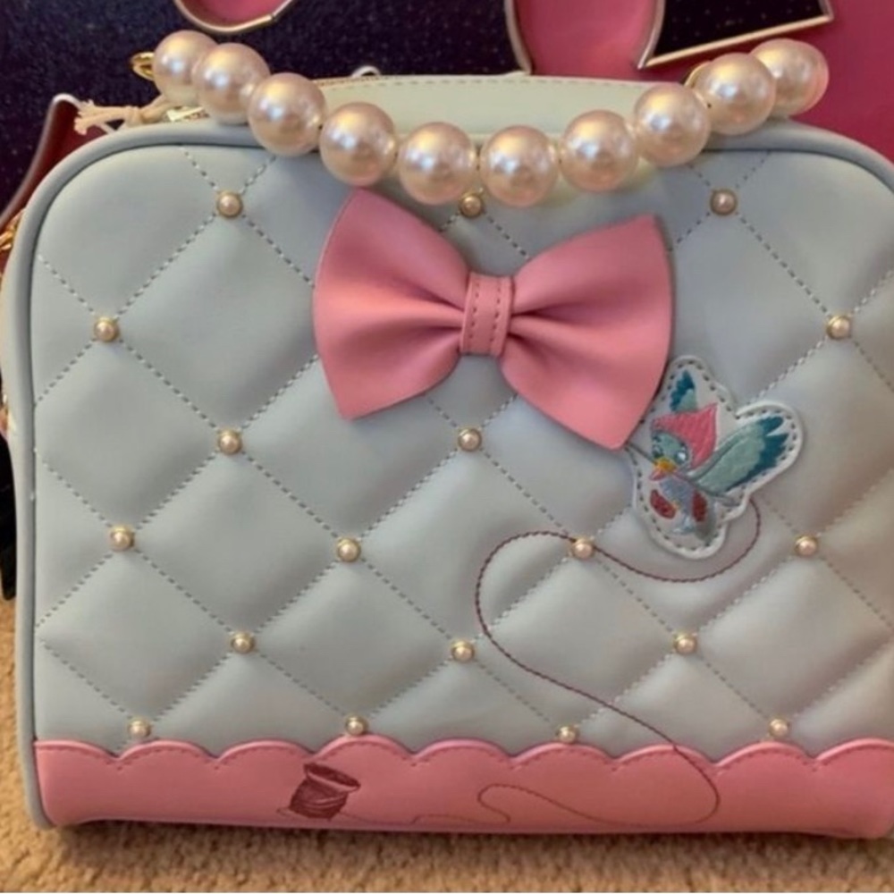 Loungefly Cinderella 70th Anniversary Pearl Purse - Gem